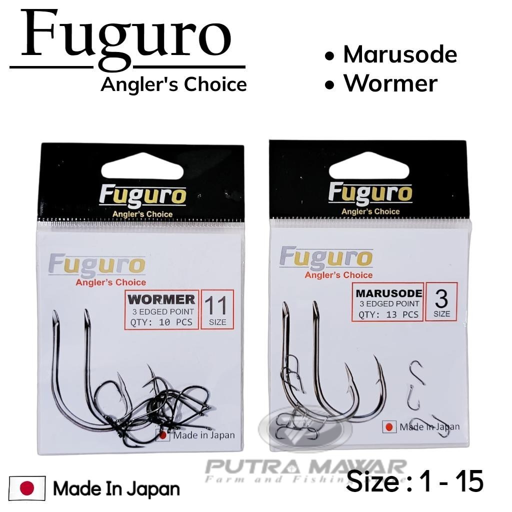 Jual Fuguro Angler's Choice Wormer Marusode Mata Pancing Japan Quality ...