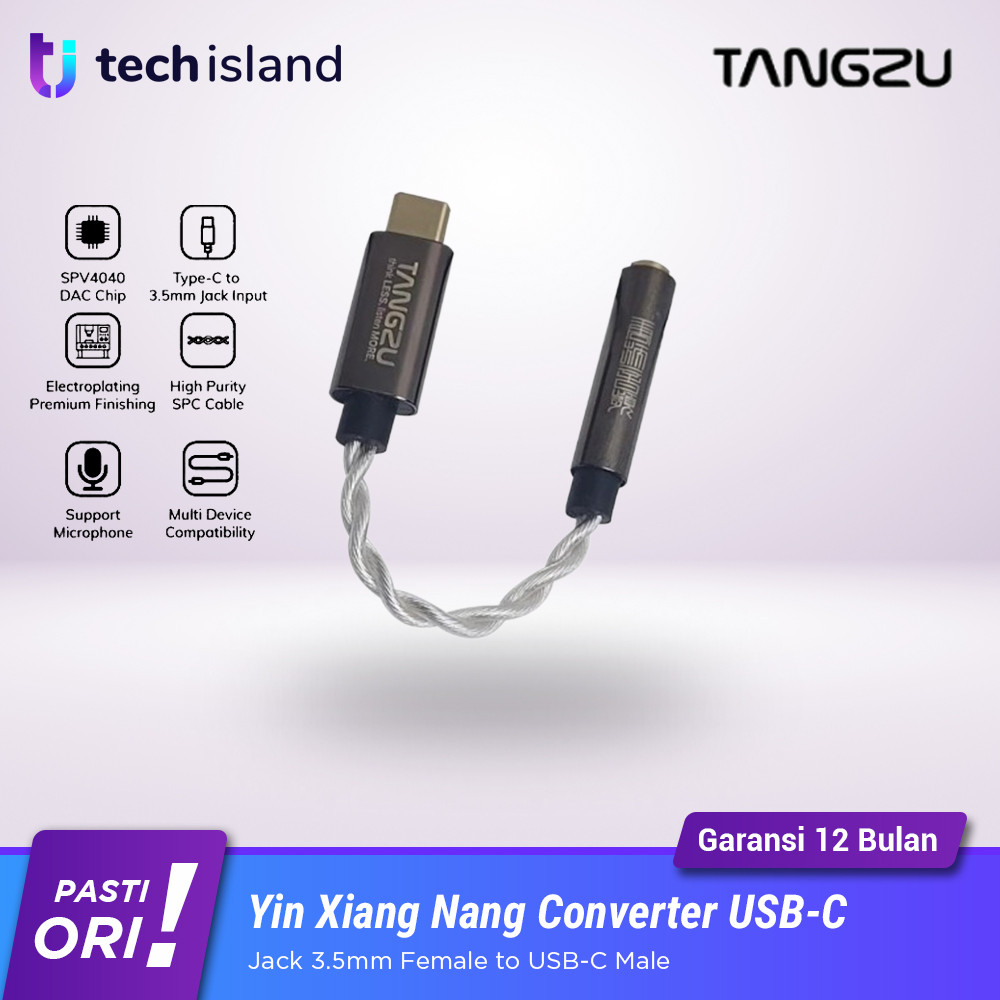 Jual Tangzu Yin Xiang Nang Converter USB-C to Jack 3.5mm Dongle ...