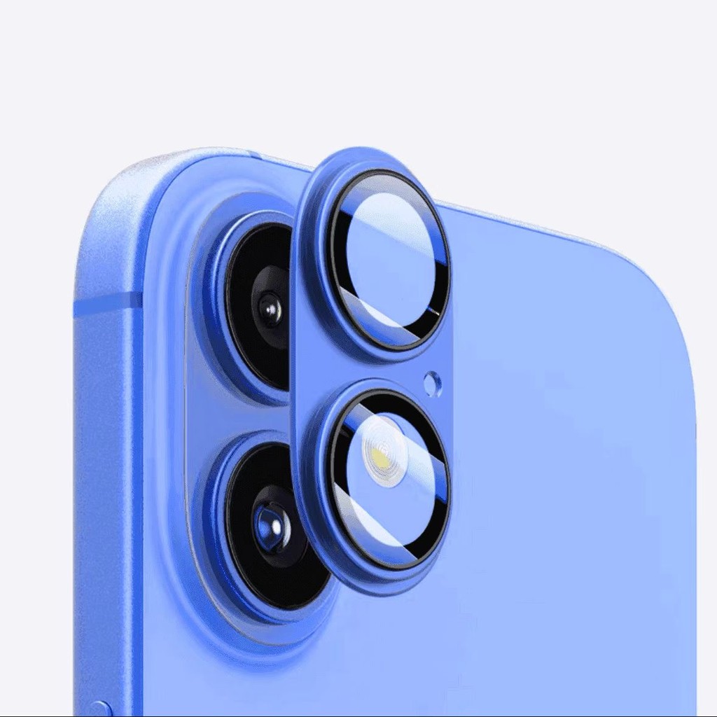 Jual Titanium Metal Ring Camera Protector 9H Tempered Glass Integrasi ...