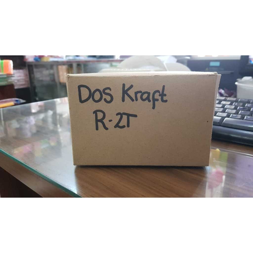 Jual [100 lembar] kerdus coklat / kerdus snack / dos nasi / [310 GSM ...