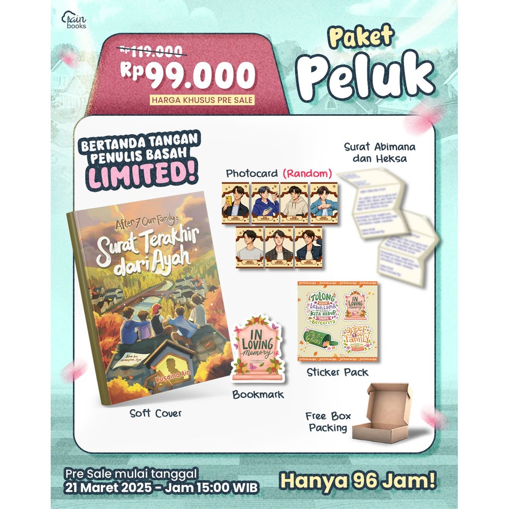 Jual After 7 Our Family (Surat Terakhir dari Ayah) (Paket Peluk ...
