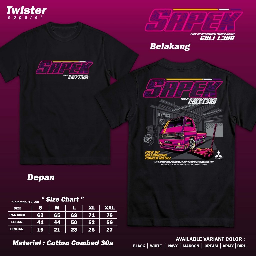 Jual Kaos L300 Pick Up Sapek Pickup - Baju Driver Muda Mancal Canter ...
