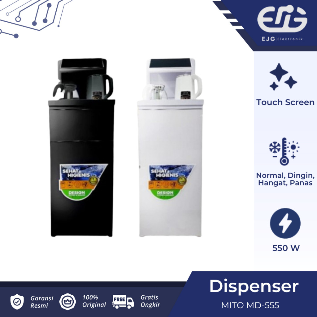 Jual Mito Dispenser Galon Bawah MD 555 Bottom Load water Dispenser ...