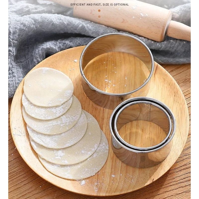 Jual Ring burger/Ring Cutter bulat stainless/Ring roti bulat termurah ...