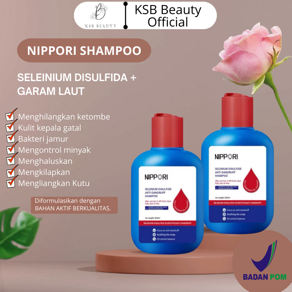 Jual NEW Nippori Selenium Disulfide Haircare Shampoo Helps Control Oil ...