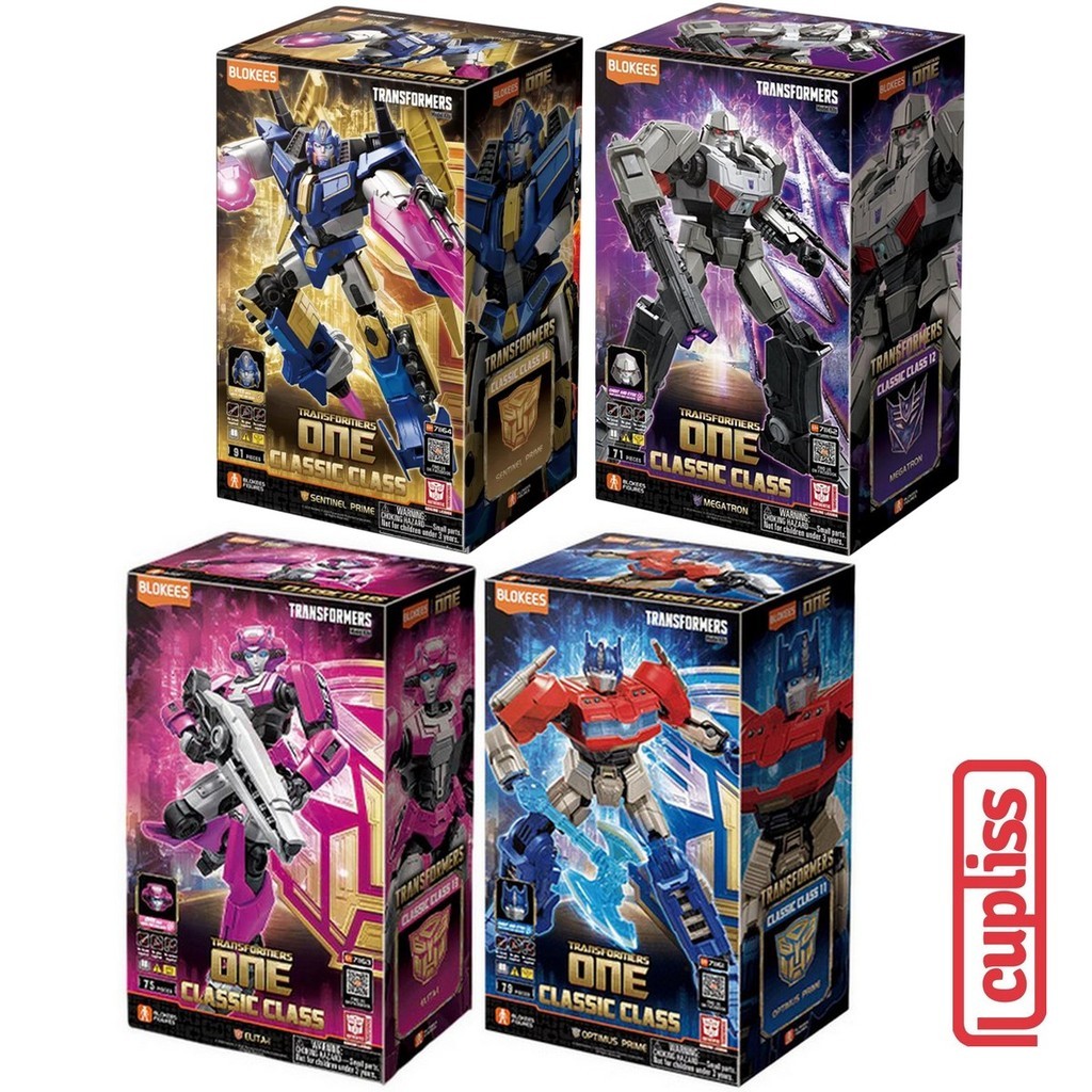 Jual BLOKEES Original Figures Transformers One CC Optimus Prime Elita ...