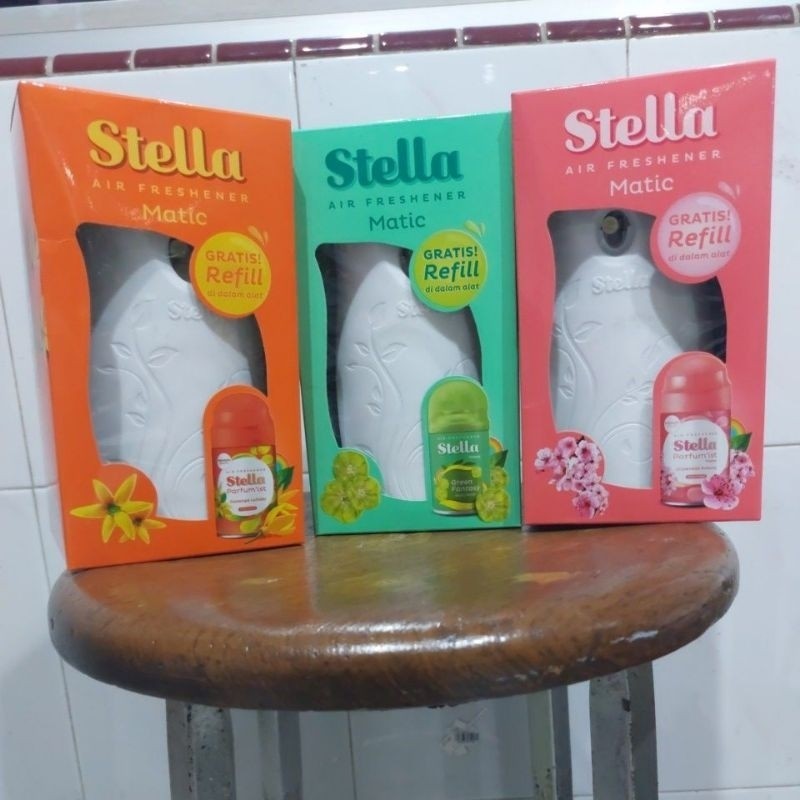 Jual PAKET REFIL + ALAT Stella Matic Set Box Alat + Refill 160ML ...