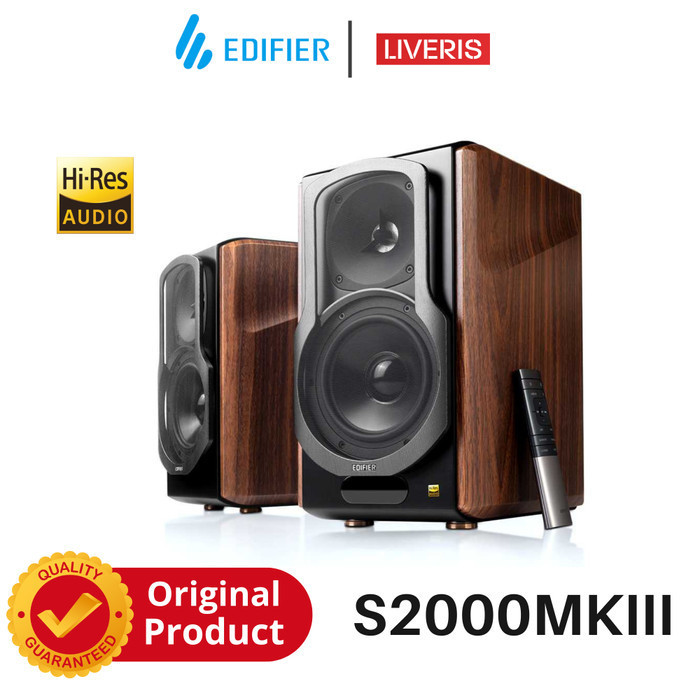 Jual Edifier S2000MKIII Speaker Bluetooth PC Aktif 2.0 Hi-Res Bookshelf | Shopee Indonesia