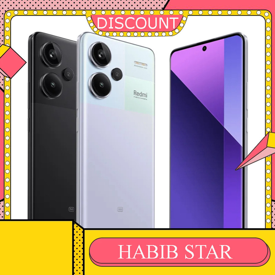 Jual Xiaomi Redmi Note 13 Pro Plus 5G 12/512GB ANDROID Habib star | Shopee Indonesia