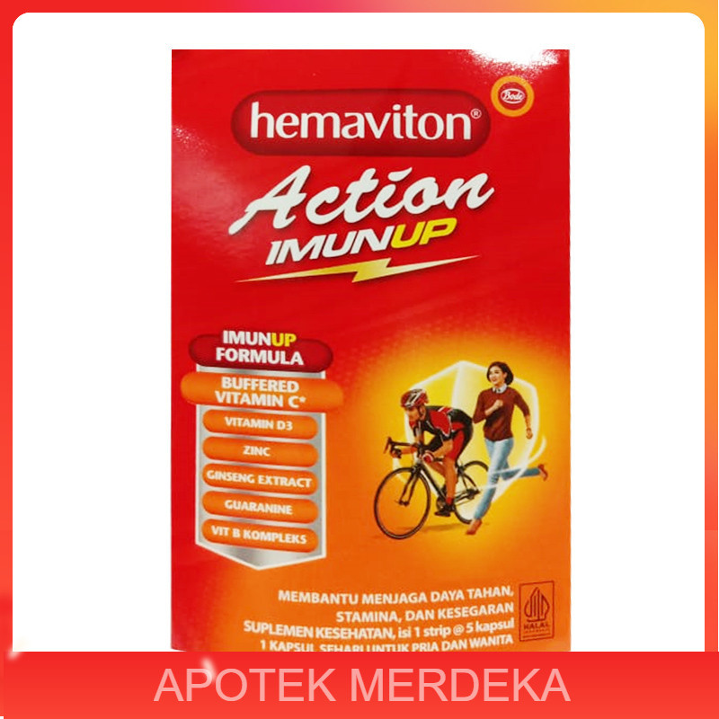 Jual hemaviton Action ImunUp Multivitamin Kapsul Suplemen Kesehatan ...
