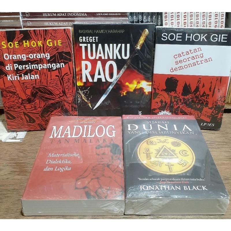 Jual Paket 5 Buku Sejarah Dunia Yang Disembunyikan Madilog Tuanku Rao ... Jual Paket 5 Buku Sejarah Dunia Yang Disembunyikan Madilog Tuanku Rao ...