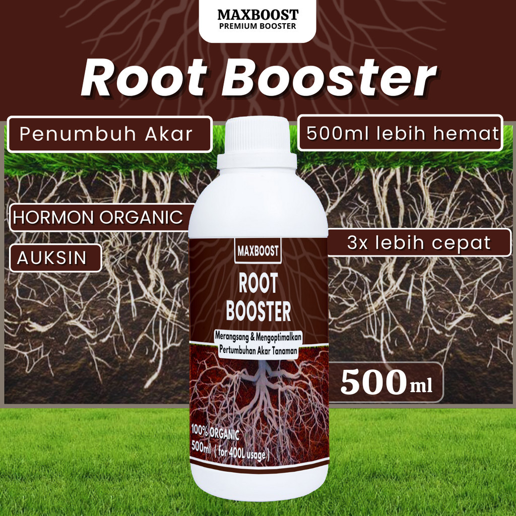 Jual Maxboost - Root Booster Nutrisi Akar Tanaman Hias 500ml ...