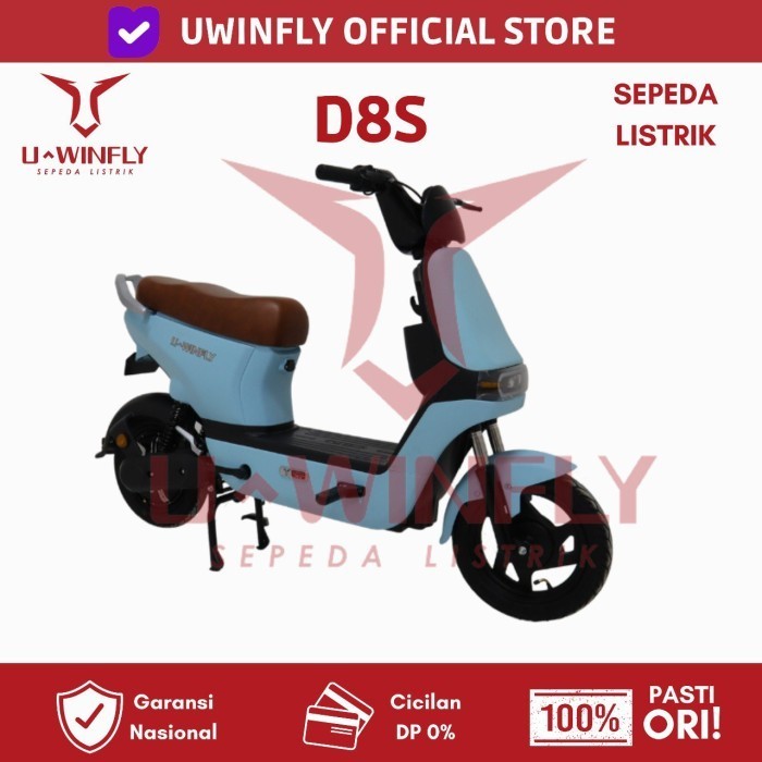 Jual SEPEDA LISTRIK UWINFLY D8S DRAGONFLY D8S - BLUE | Shopee Indonesia