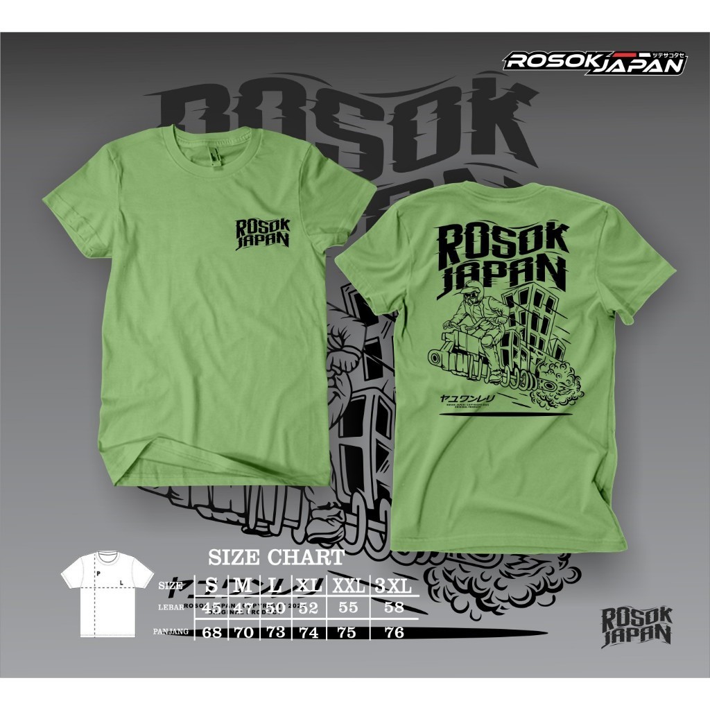 Jual KAOS ROSOK JAPAN KAOS CB GL TIGER ROSOK JAPAN ORIGINAL | Shopee ...