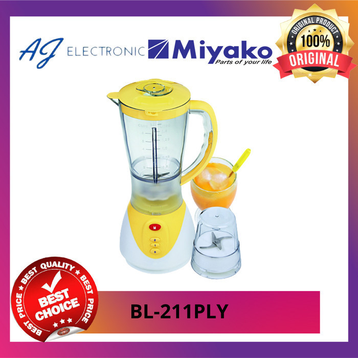 Jual BLENDER MIYAKO BL-211-PLY / BL211PLY / BL 211 PLY , PLASTIK | Shopee Indonesia