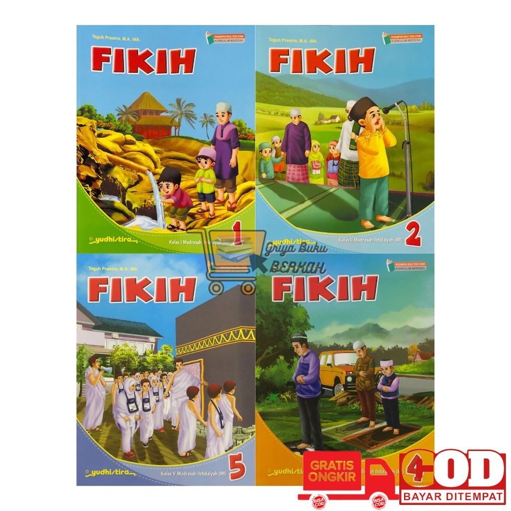 Jual Fikih Kelas 1 2 3 4 5 6 MI Kurikulum Merdeka Penerbit Yudhistira | Shopee Indonesia