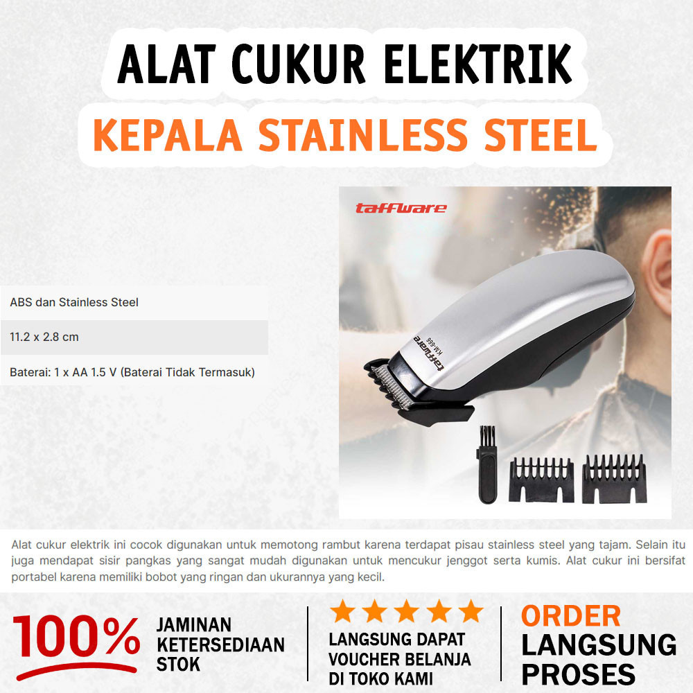 Jual Alat Cukur Elektrik | Desain Mini & Portable Baterai 1x AA - Black ...