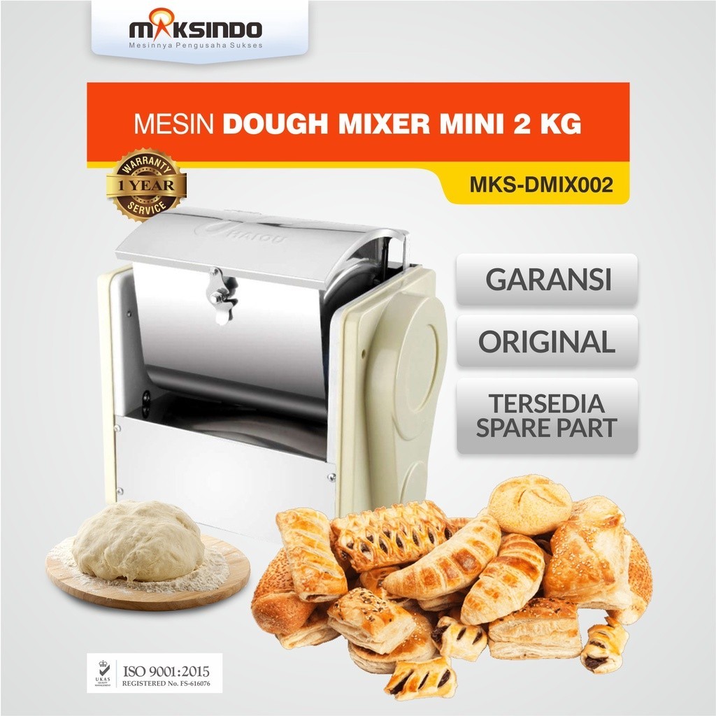Jual Mesin Dough Mixer Mini 2 kg MKS-DMIX002 | Shopee Indonesia
