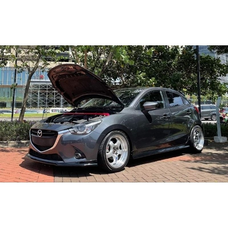 Jual Bodykit Mazda Body Kit Mazda 2 Skyaktive Bagian Depan Saja Plus ...