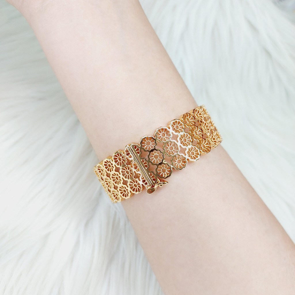 Jual GELANG BANGLE UKIR DUBAI GLB032 BANGOK mewah polos cantik ada ...