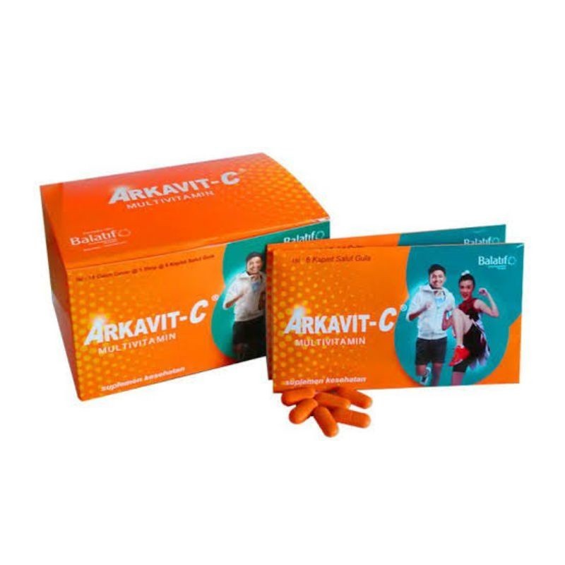 Jual Arkavit-C / 90 kaplet -- Multivitamin Kombinasi Vitamin B Complex ...