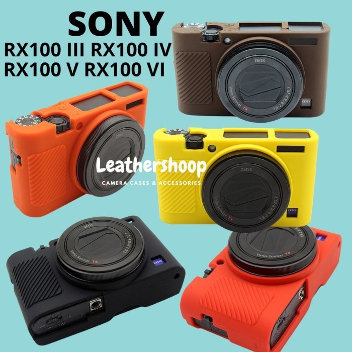 Jual Soft Silicone Case Rubber Cover Sony RX100 III RX100 IV RX100 V VI ...