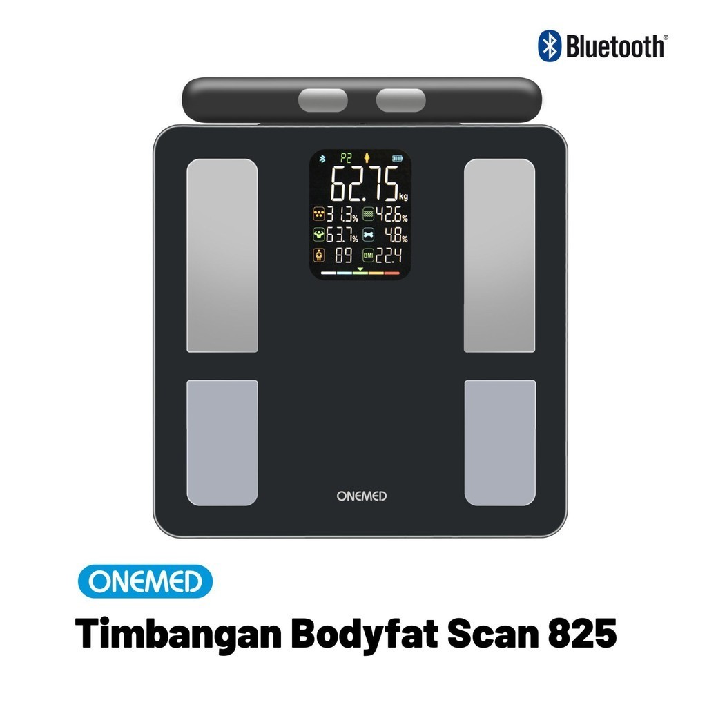 Jual ONEMED Timbangan Badan Digital Body Fat Scan 825 With Bluetooth ...