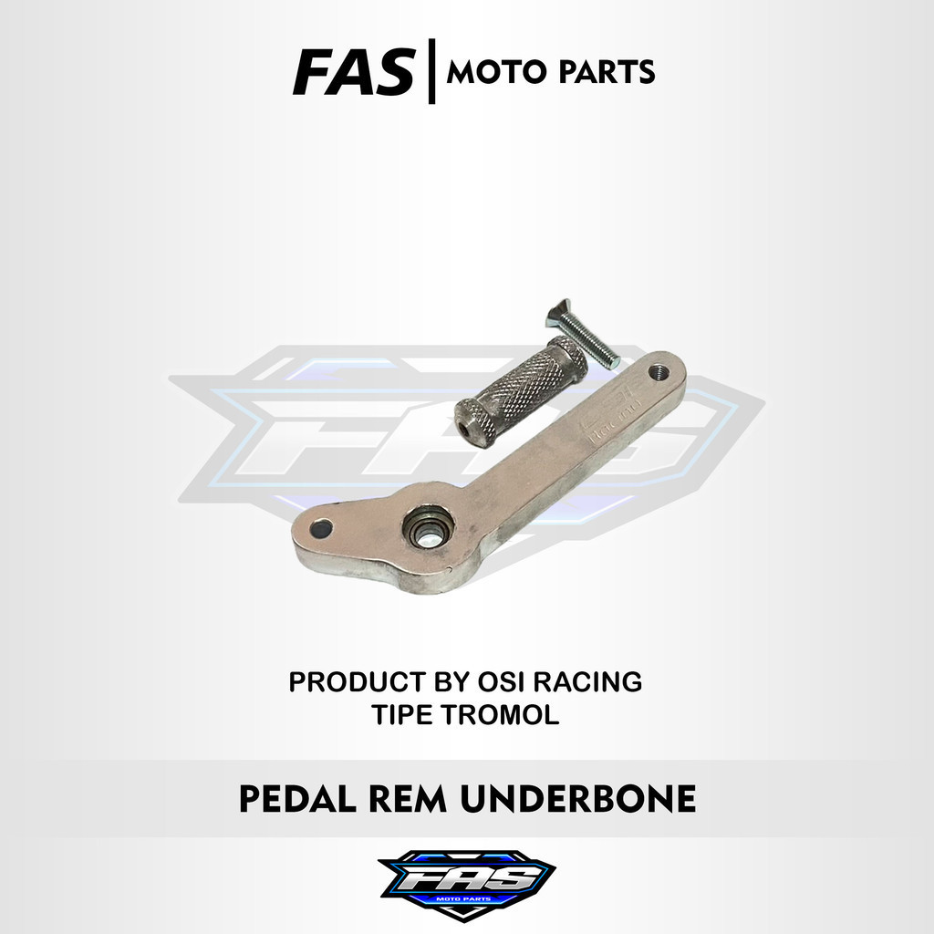 Jual Pedal Rem Step Underbone OSI Bearing Dural Termasuk Jalu Rem ...