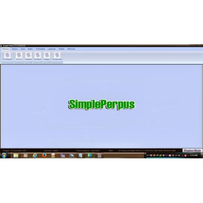 Jual Software Perpustakaan - Simple Perpus Versi 1.4 + Aktivasi ...