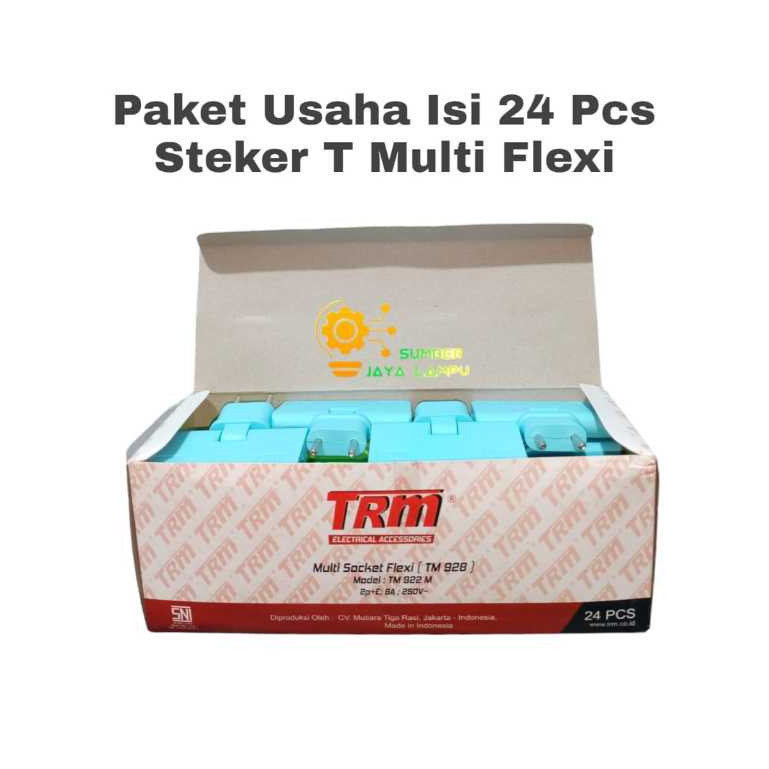 Jual PAKET USAHA Isi 24 Pcs Steker T Multi Flexi TRM TM-928 | Shopee ...