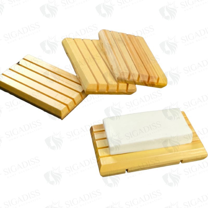 Jual Tempat Sabun Kayu Natural / wood soap disc /wooden/Wooden Craft ...