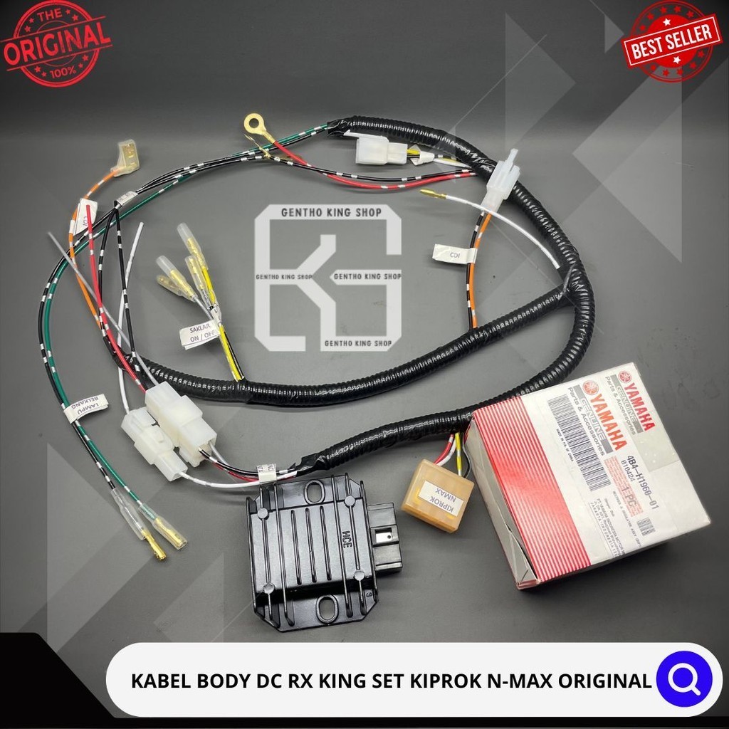 Jual KABEL BODY DC RX KING FULL WAVE PRUTUL PENGISIAN KIPROK NMAX ...