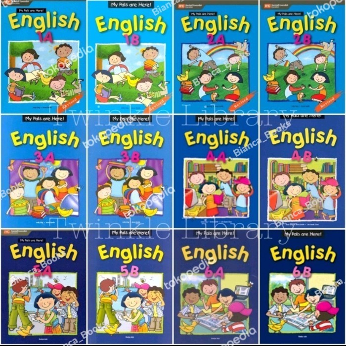 Jual My Pals are Here English 1A 1B 2A 2B 3A 3B 4A 4B 5A 5B 6A 6B ...