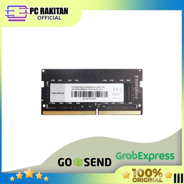 Jual RAM Memory DA SO-DIMM DDR4 16GB PC 2666 Ram Laptop | Shopee Indonesia
