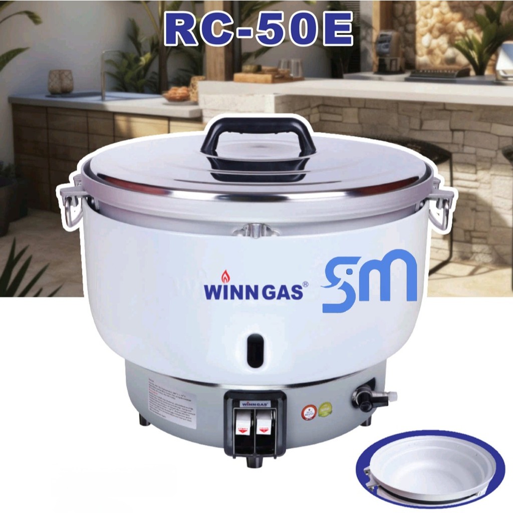 Jual Gas Rice Cooker Winngas RC-50E 10 L Jumbo Winn Gas RC50E RC 50 E ...