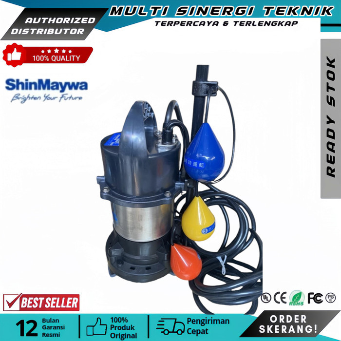 Jual Pompa Celup Submersible Pump Japan SHINMAYWA NORUS CRS501W Automatic | Shopee Indonesia