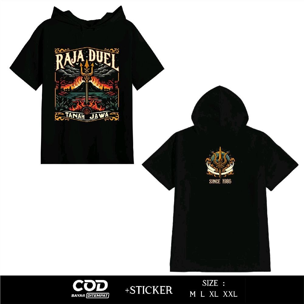 Jual T-shirt Hoodie Pagar Nusa Raja Duel Tanah Jawa Sablon Dtf Desain ...