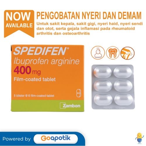 Jual Spedifen 400 Mg Box 30 Tablet | Shopee Indonesia