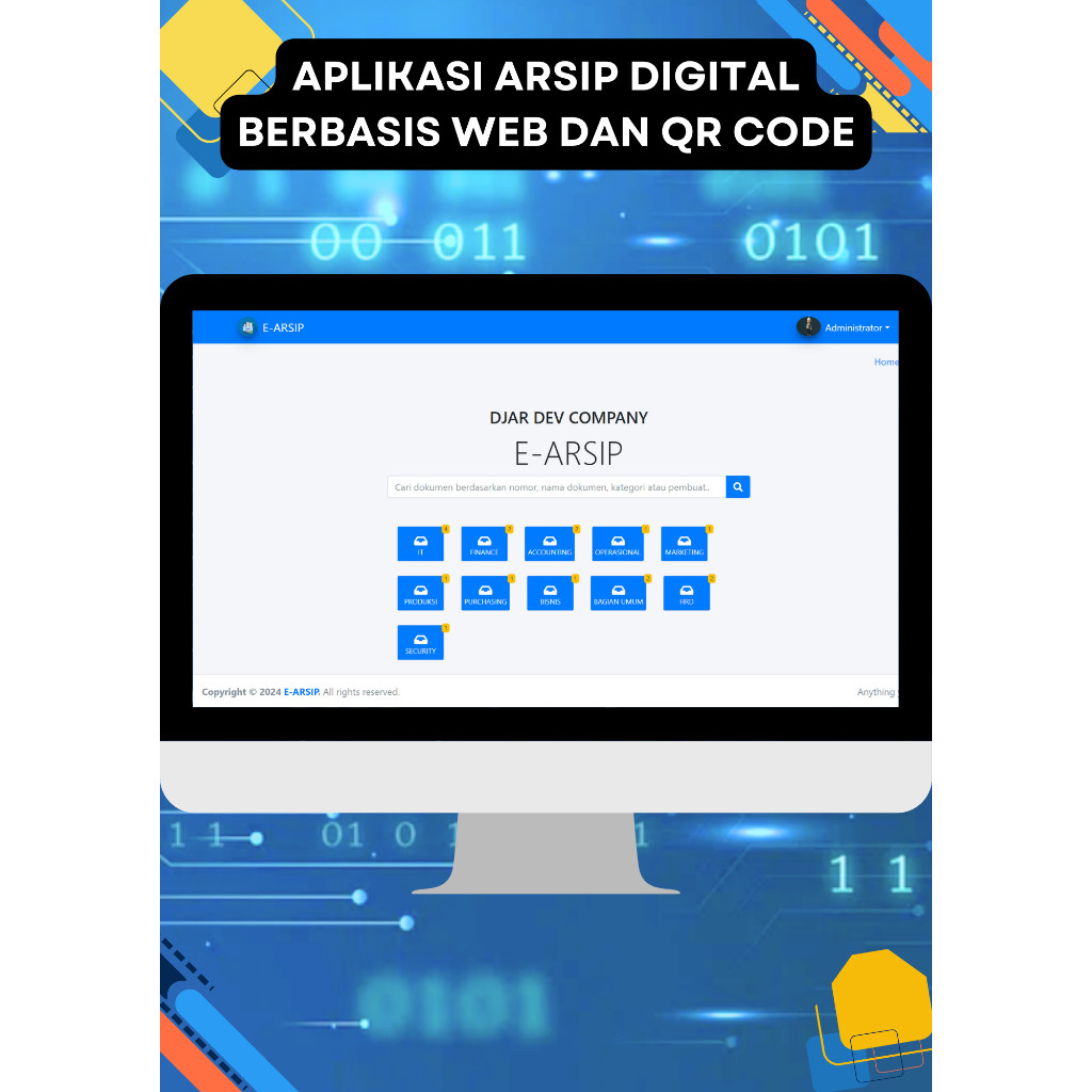 Jual Aplikasi Arsip Digital Berbasis Web dan QR Code | Shopee Indonesia