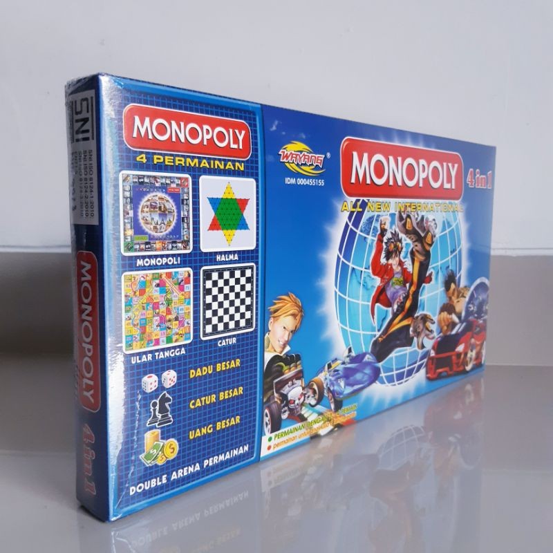 Jual Promo Mainan Monopoly 5 dan 4 in 1 Murah - Monopoli Board Game ...