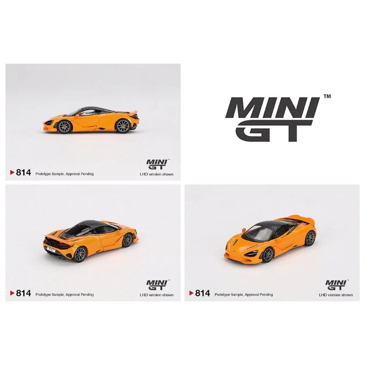Jual MINI GT MCLAREN 750S MCLAREN ORANGE 814 DIECAST MINIGT | Shopee ...