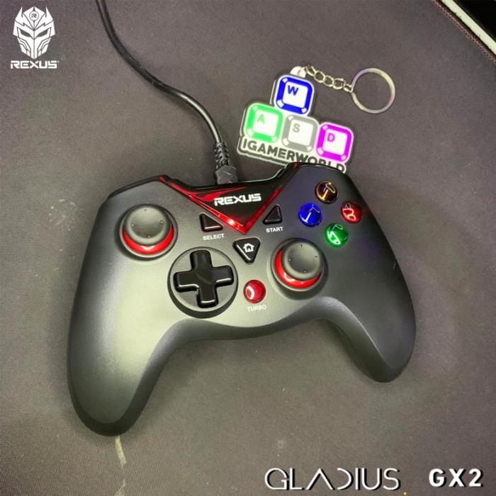 Jual Rexus Gladius GX2 Gamepad / Joystick - Hitam | Shopee Indonesia
