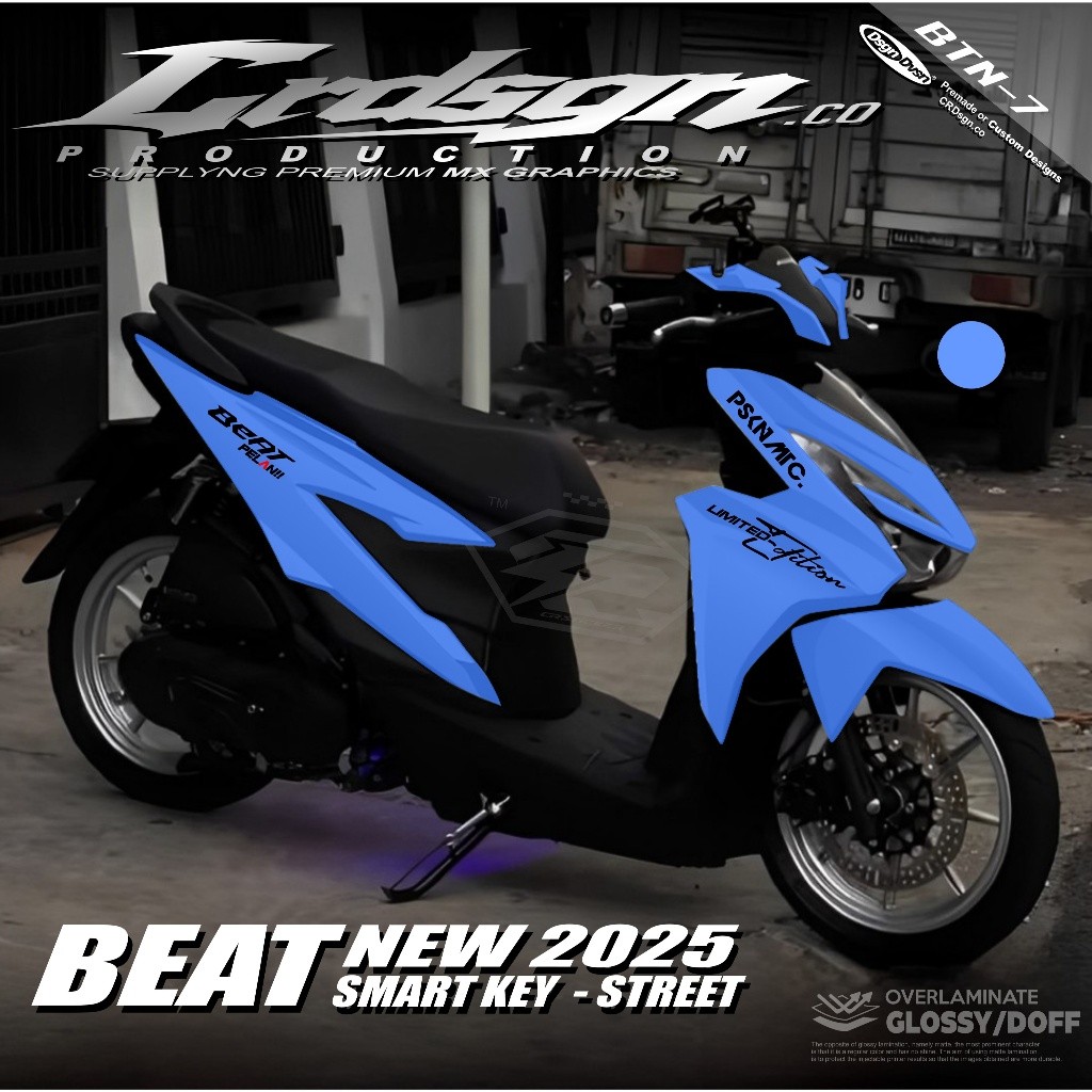 Jual Sticker Motor Full Body Honda Beat Deluxe NEW CBS Decal Stiker ...