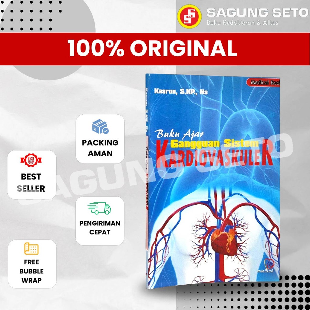 Jual BUKU AJAR GANGGUAN SISTEM KARDIOVASKULER - KASRON | Shopee Indonesia