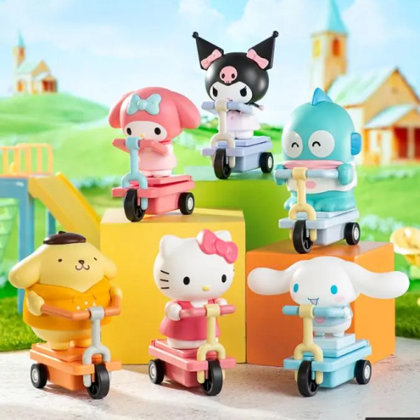 Jual BNS Series Moetch Funny Movable Toy Sanrio Characters Scooter ...