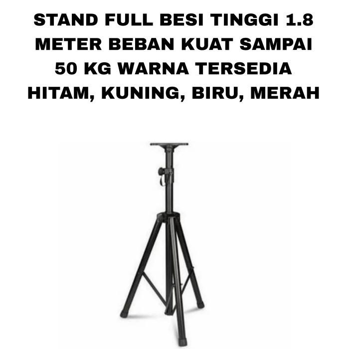 Jual STAND TRIPOD SPEAKER FULL BESI LB720 BAHAN TEBAL WARNA KUNING 1 ...