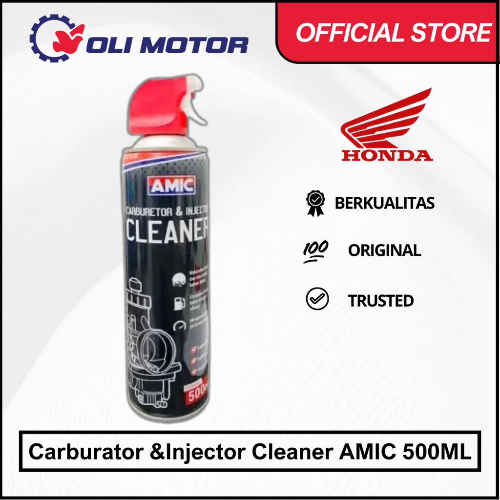 Jual Pembersih Karbu Carbu Cleaner Injeksi 500ml AMIC | Shopee Indonesia
