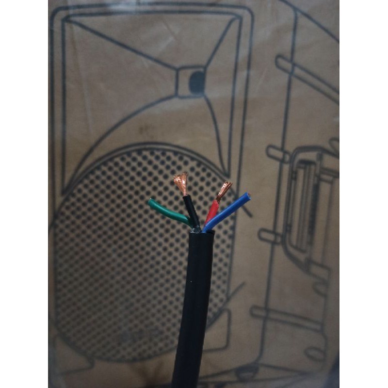 Jual Kabel Speaker TASKER isi 4 x 1.5 mm / Meter Type: C1639 - BlackBox ...