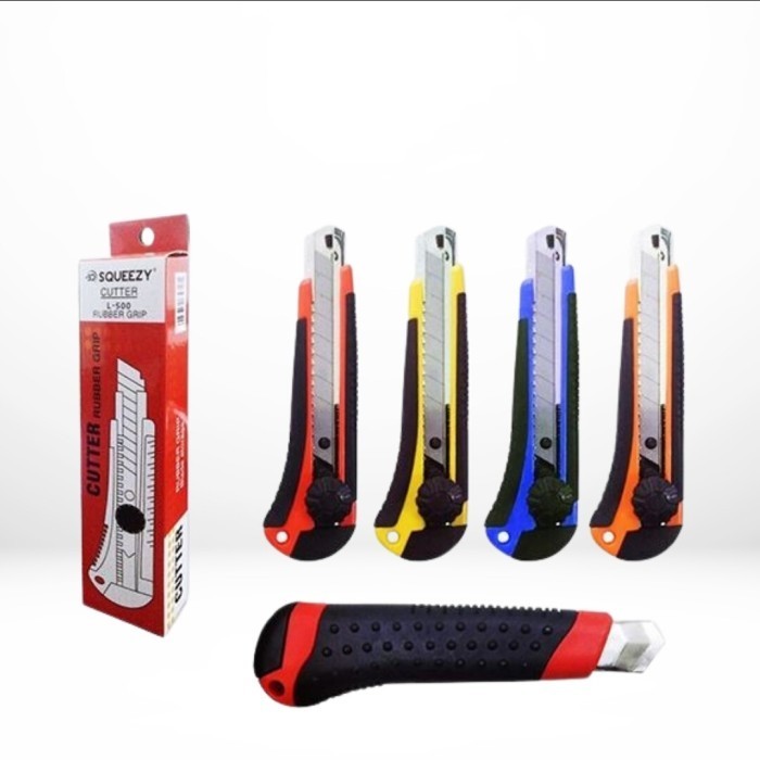 Jual cutter besar l500 pemotong kertas kardus serbaguna cutter blade ...