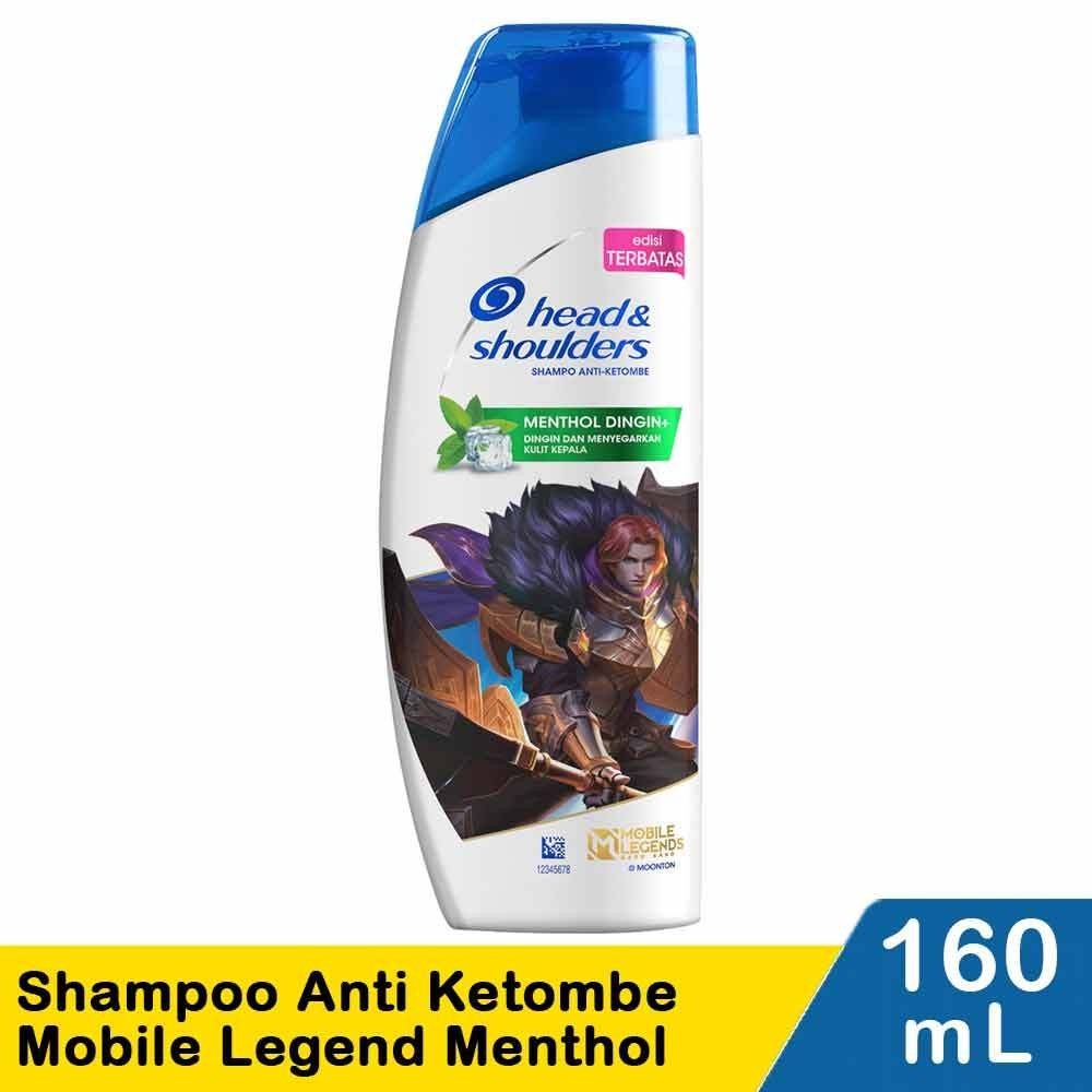 Jual Head&Shoulders Shampoo Anti Dandruff Mobile Legend Menthol Dingin 160mL | Shopee Indonesia
